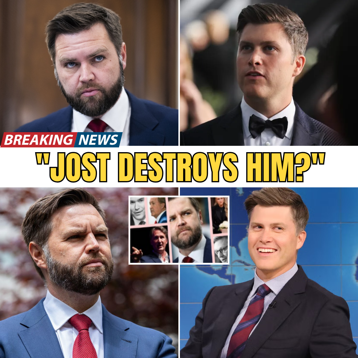 BREAKING LIVE-TV MELTDOWN: JD VANCE MELTS DOWN After COLIN JOST EXPOSES ...
