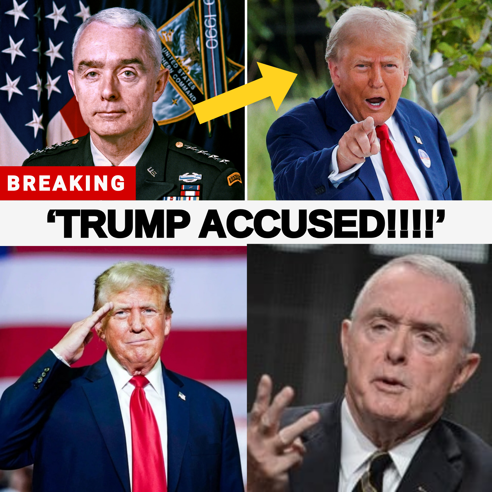 “TRAITOR” Warning Shakes Washington as Retired Four-Star General Sounds ...