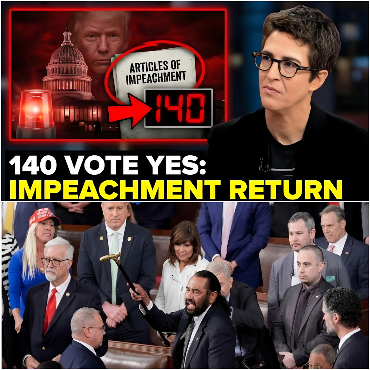 Washington Braces for Another Historic Showdown as Impeachment Roars ...