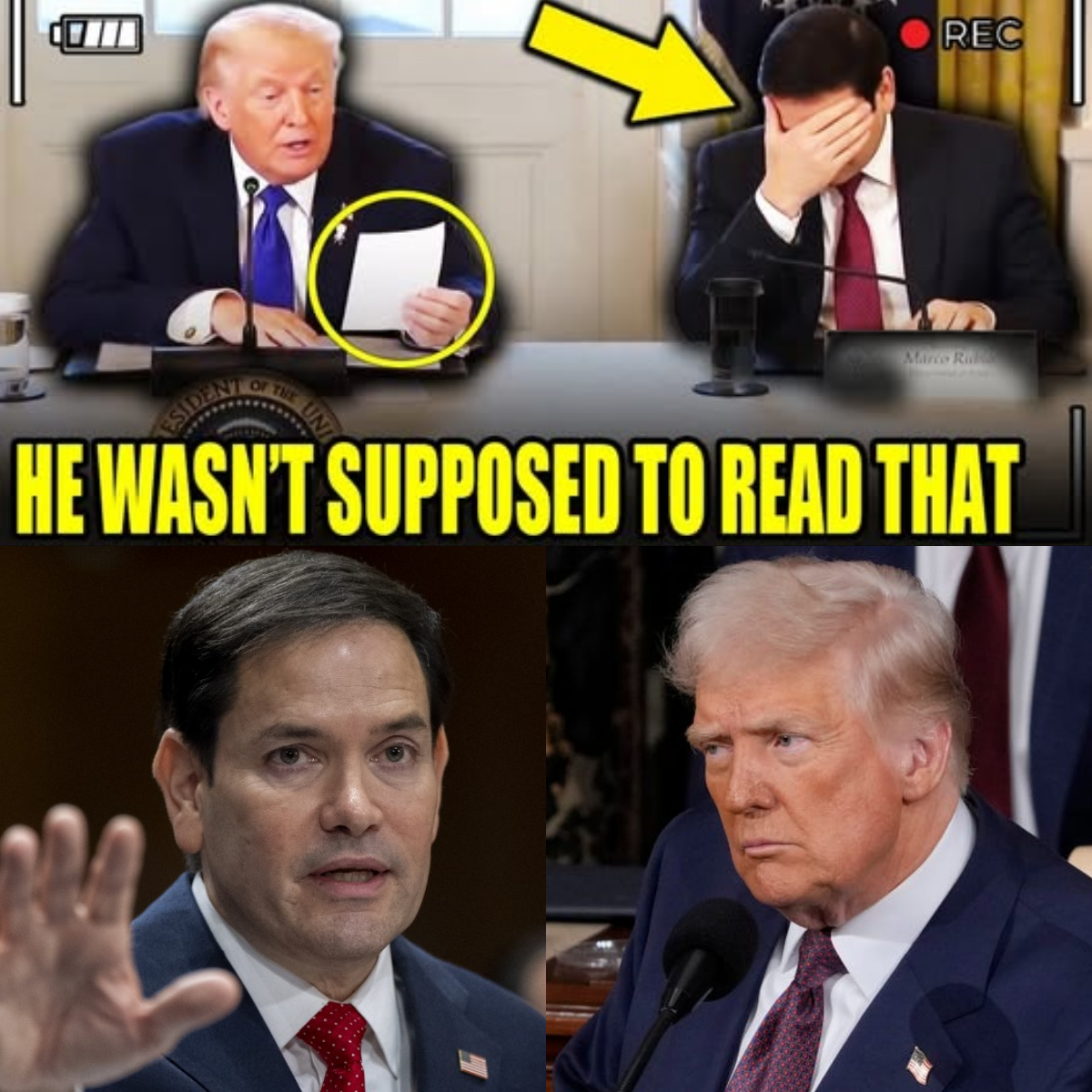 In a shocking turn of events, what started as a routine White House ...