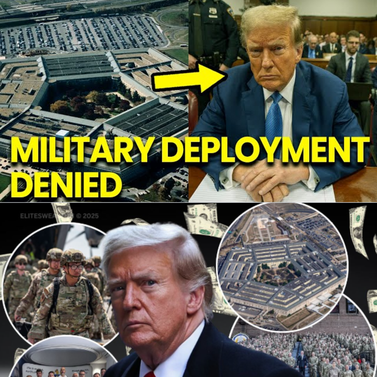 Trump ERUPTS as Pentagon PUSHES BACK on Military Deployment ...