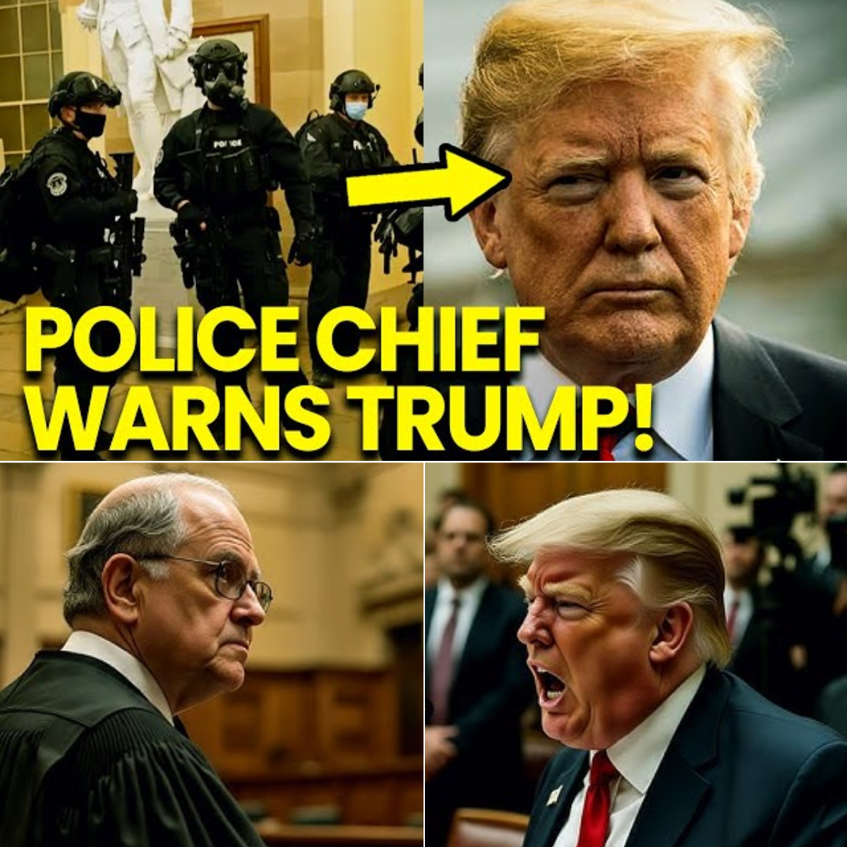 COURTROOM SHOCK: Trump Escorted Out After Judge Flags Possible False ...