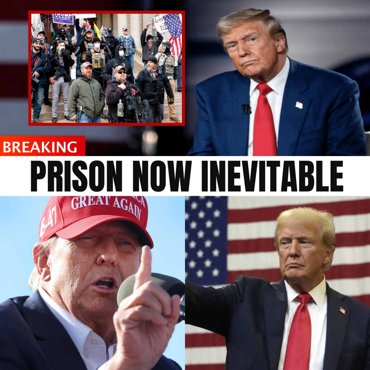 🚨 PRISON MAY BE INEVITABLE as Trump ERUPTS Over MAGA “Texas Bloodbath ...